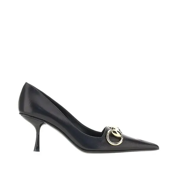Gucci Boulevard Pumps With Horsebit Detail - Black