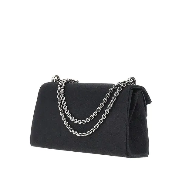 Gucci Medium Dionysus Bag In Gg Fabric With Suede Detail - Black