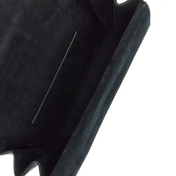 Gucci Medium Dionysus Bag In Gg Fabric With Suede Detail - Black