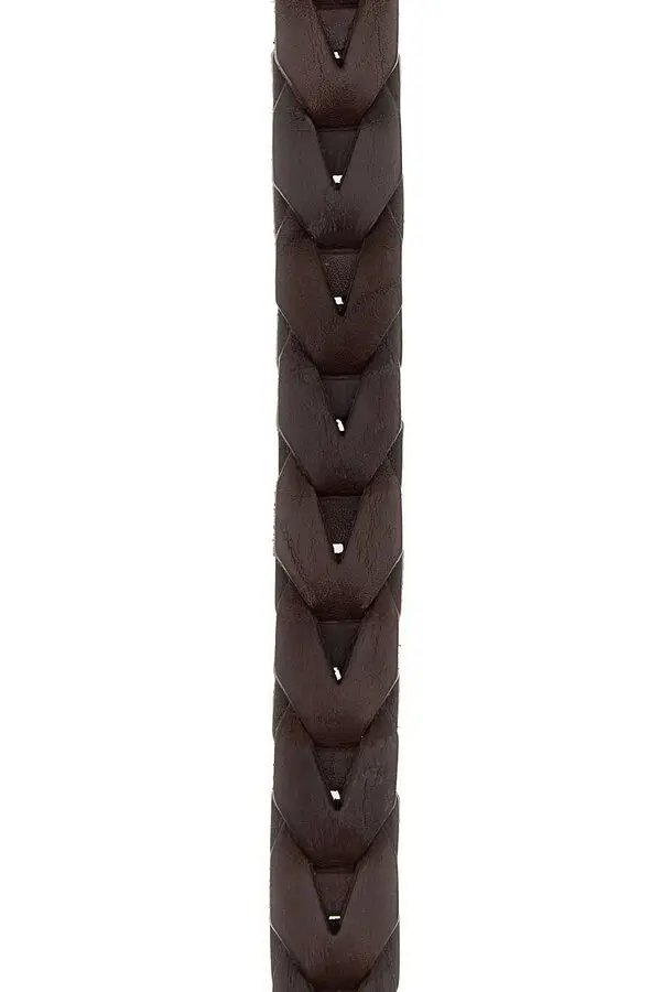 GOLDEN GOOSE Woven Leather Belt