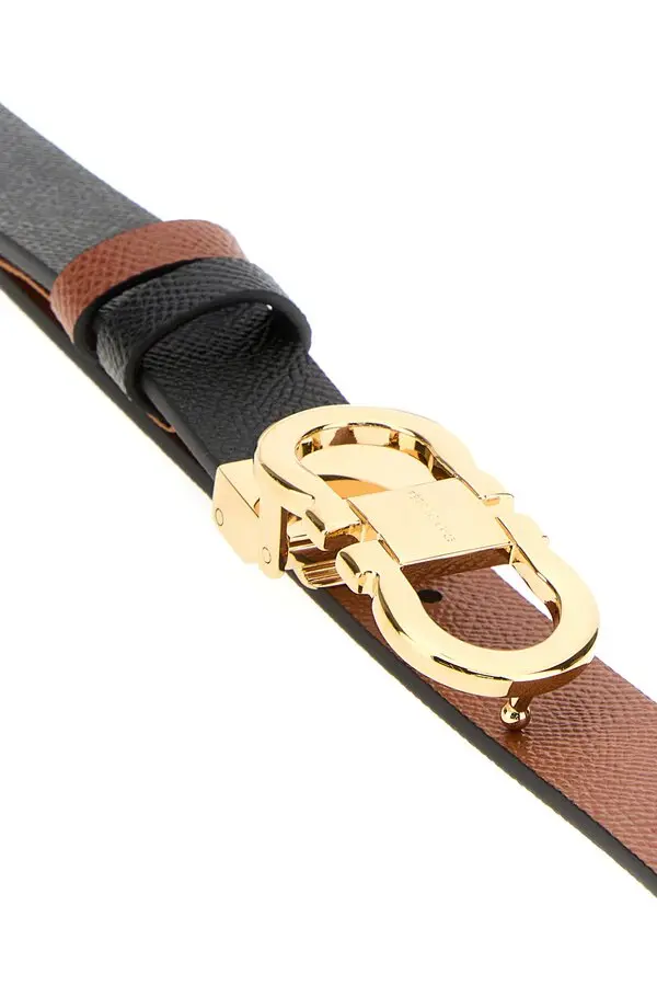 FERRAGAMO Leather Reversible Belt