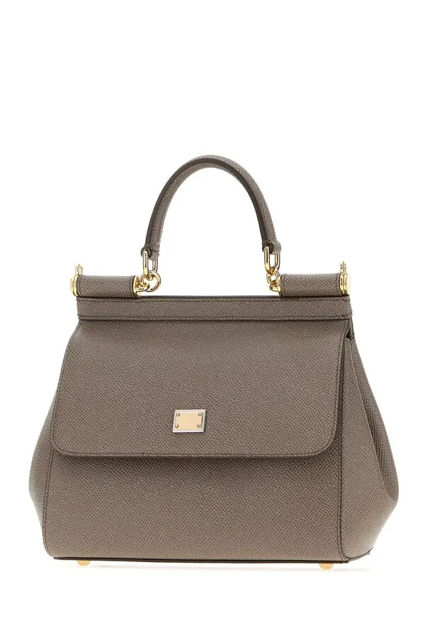 Dolce & Gabbana Leather Medium Sicily Handbag