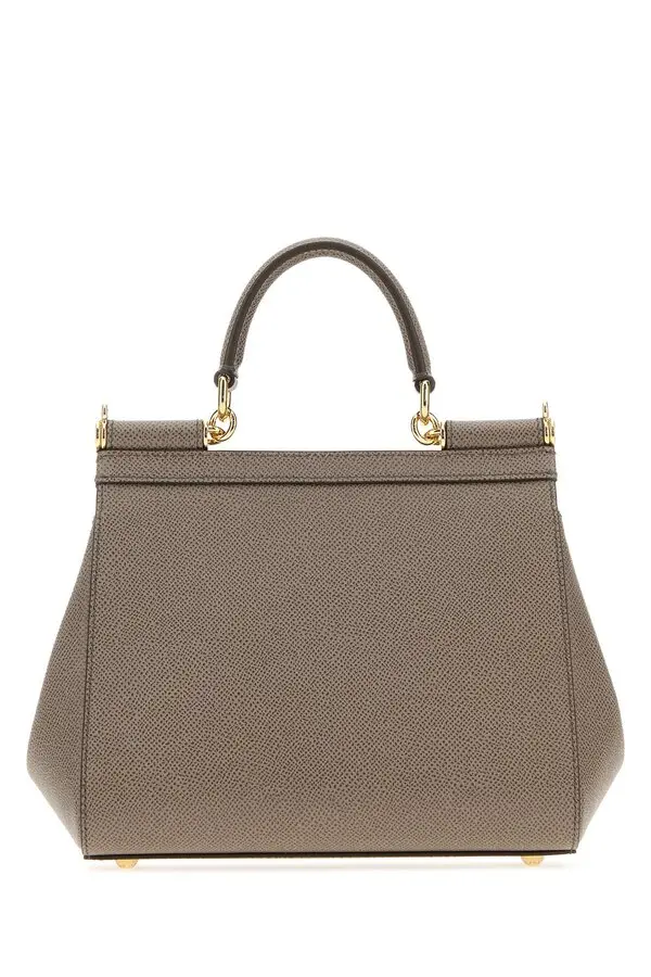 Dolce & Gabbana Leather Medium Sicily Handbag