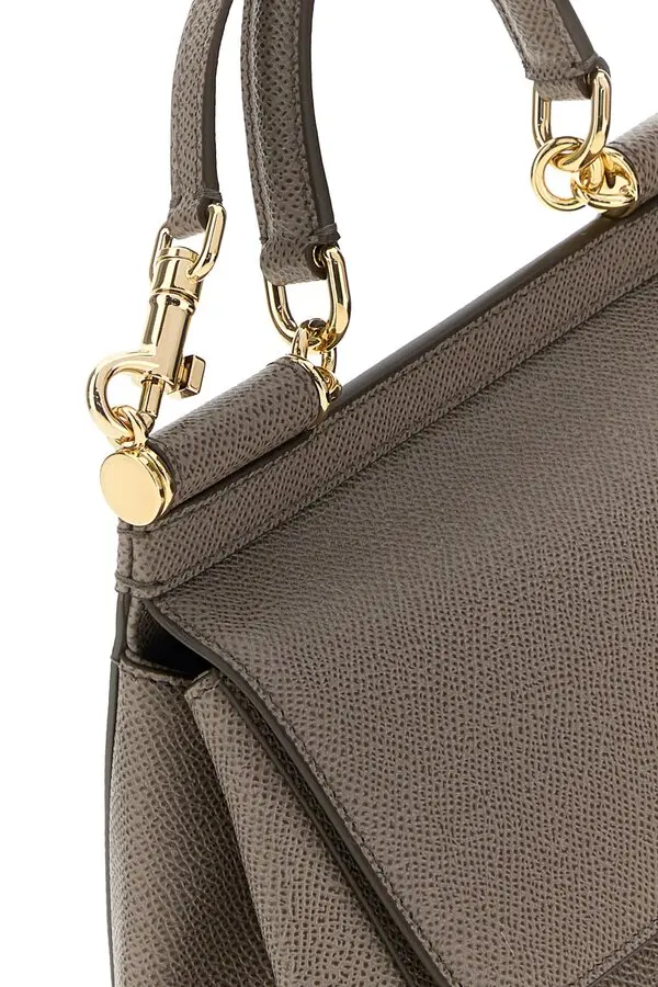 Dolce & Gabbana Leather Medium Sicily Handbag