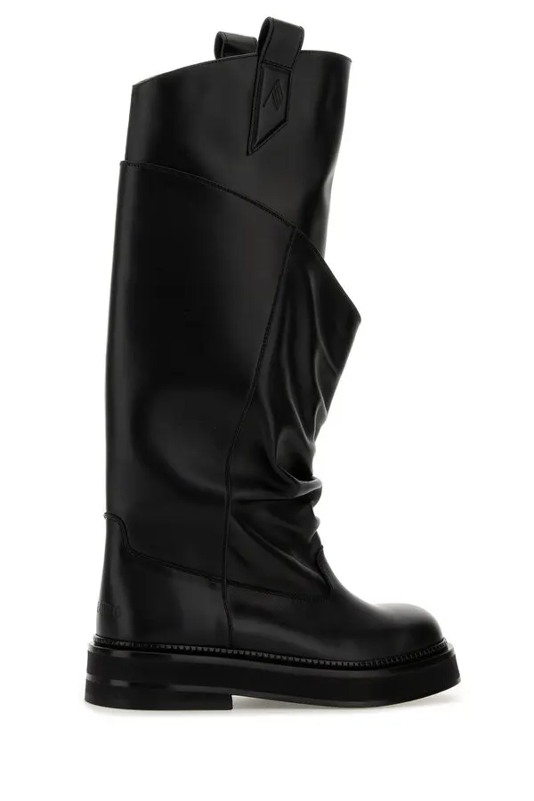 Attico Leather Passeggiata Boots