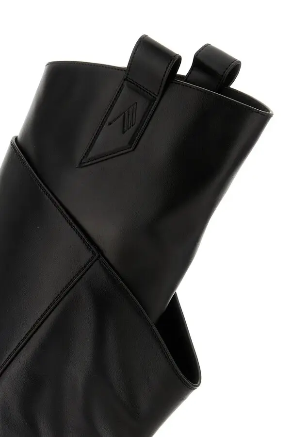 Attico Leather Passeggiata Boots