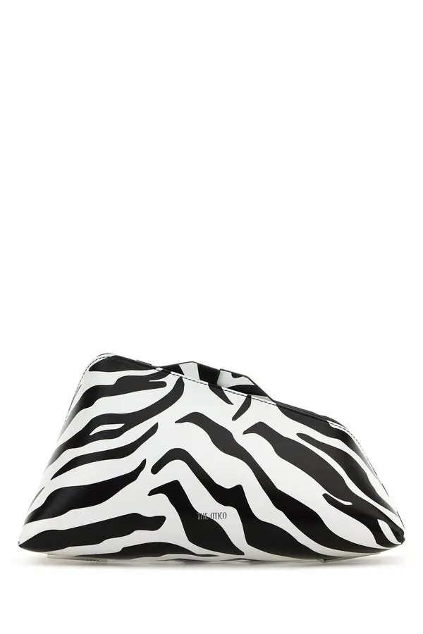 Attico Printed Leather 8.30 Pm Clutch