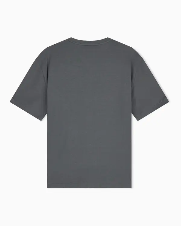 Giorgio Armani T Shirt Regenagri Cotton Jersey Regular Fit