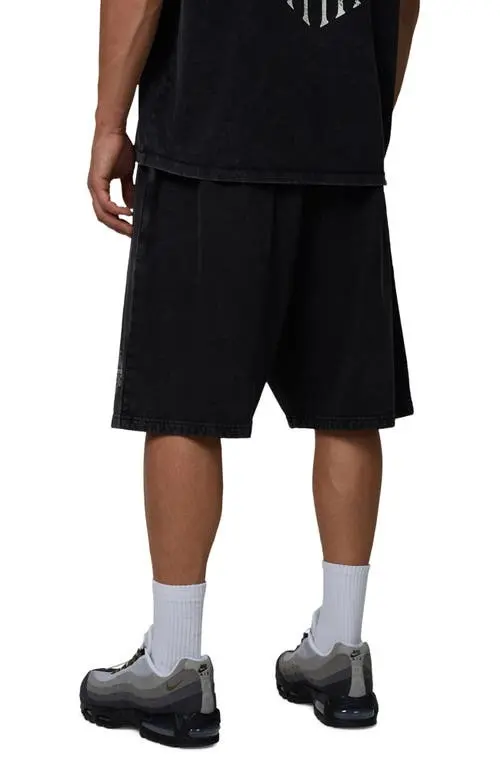 GOOD FOR NOTHING Oversized Eagle Shorts