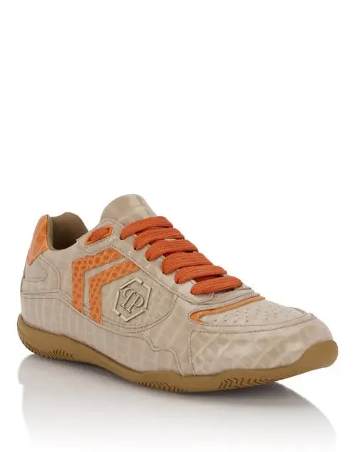 Philipp Plein Low-top Sneakers Pit-$top Cocco - Beige