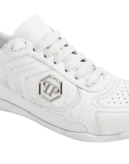 Philipp Plein Low-top Sneakers Pit-$top Cocco - White