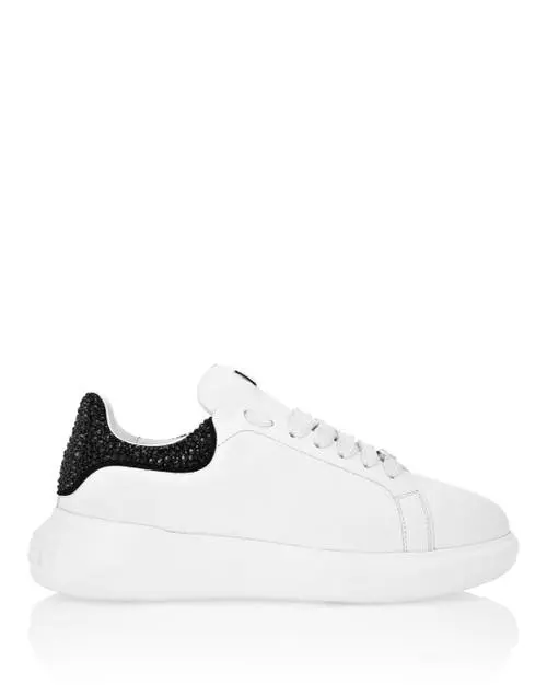 Philipp Plein Low Top Sneakers Mix Strass