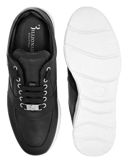 BILLIONAIRE Runner Crest - Black/white