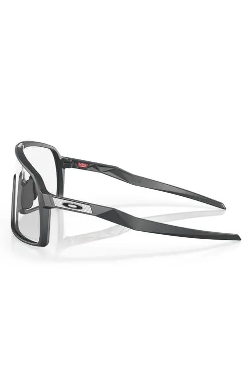 Oakley Sutro 60mm Photochromic Rectangle Shield Sunglasses