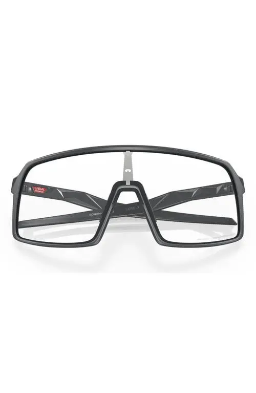 Oakley Sutro 60mm Photochromic Rectangle Shield Sunglasses