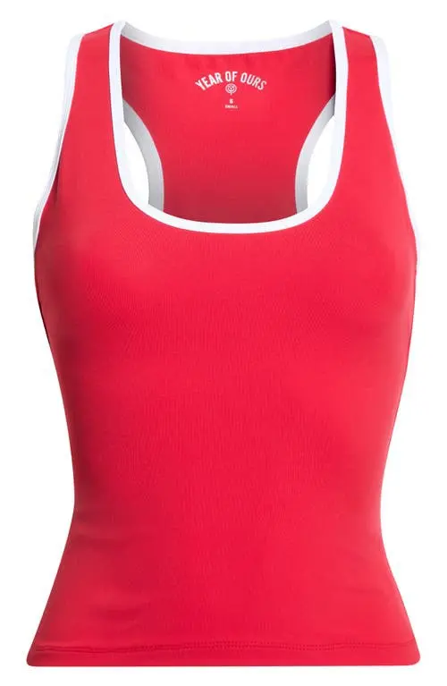 Year Of Ours Back Cutout Racerback Tank