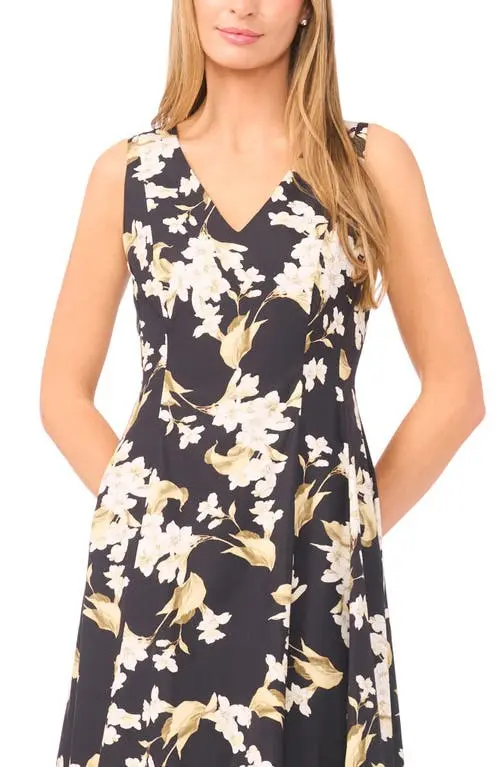 Ted Baker London Elana Floral Cotton Midi Dress