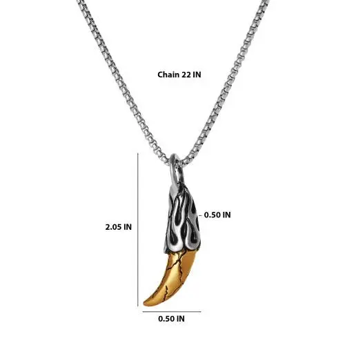 Lucky Brand Claw Pendant Necklace