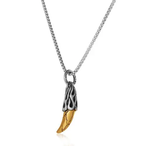Lucky Brand Claw Pendant Necklace