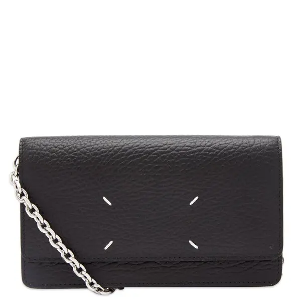 MAISON MARGIELA Large Wallet With Chain - Black