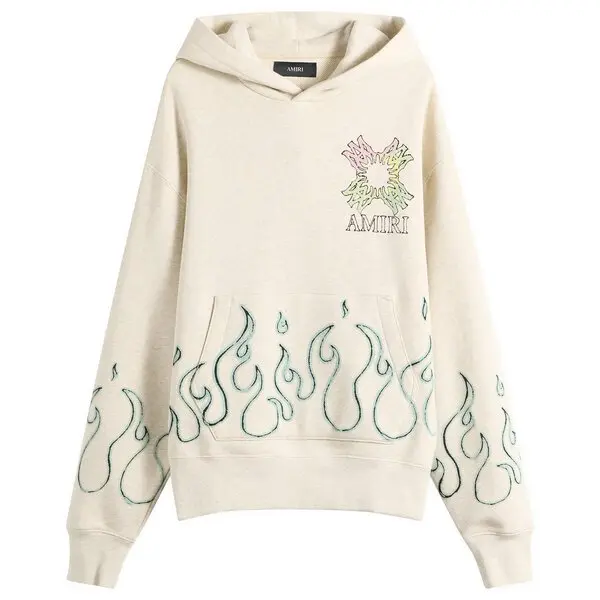 Amiri Ma Quad Flames Hoodie