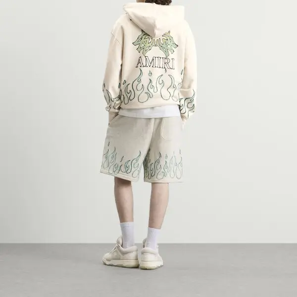 Amiri Ma Quad Flames Hoodie