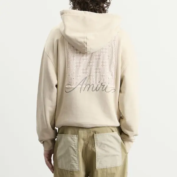Amiri Ma Check Patch Skate Hoodie