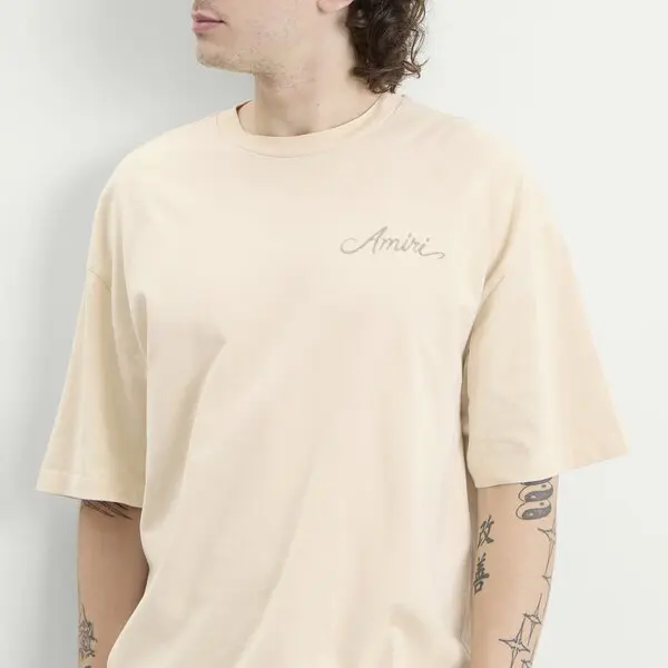 Amiri Ma Check Patch Skate T-shirt