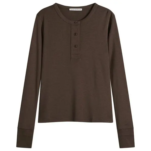 Studio Nicholson Roane Long Sleeve Henley
