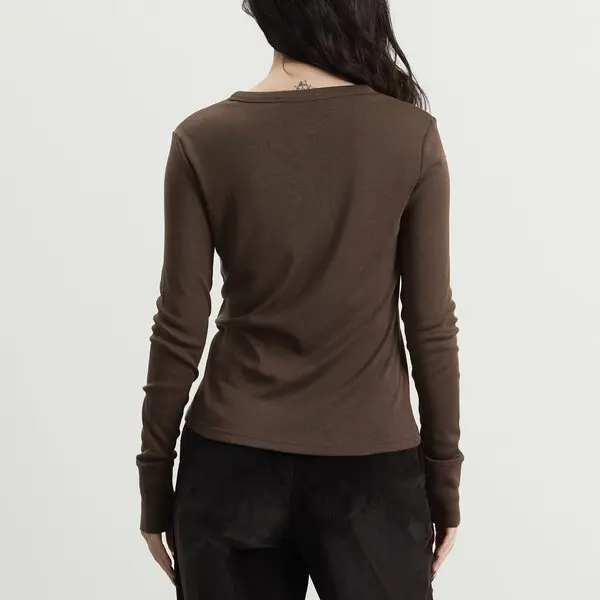 Studio Nicholson Roane Long Sleeve Henley