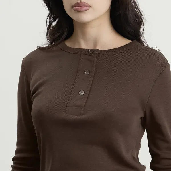 Studio Nicholson Roane Long Sleeve Henley