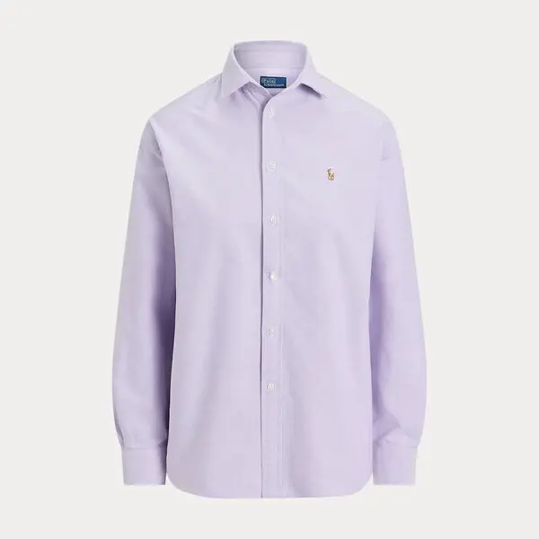 Ralph Lauren Relaxed Fit Cotton Oxford Shirt - Lavender
