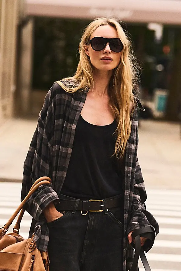 Free People Intimately Bare Rib Tank - Black