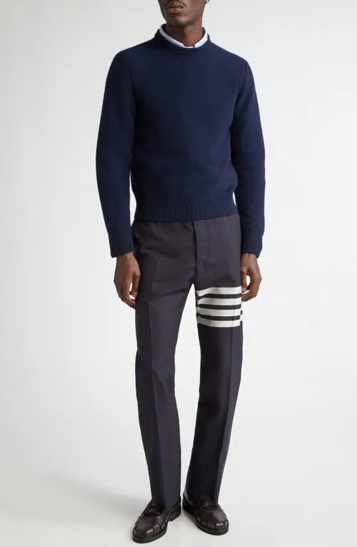 Thom Browne Washed Wool Piqué Sweater