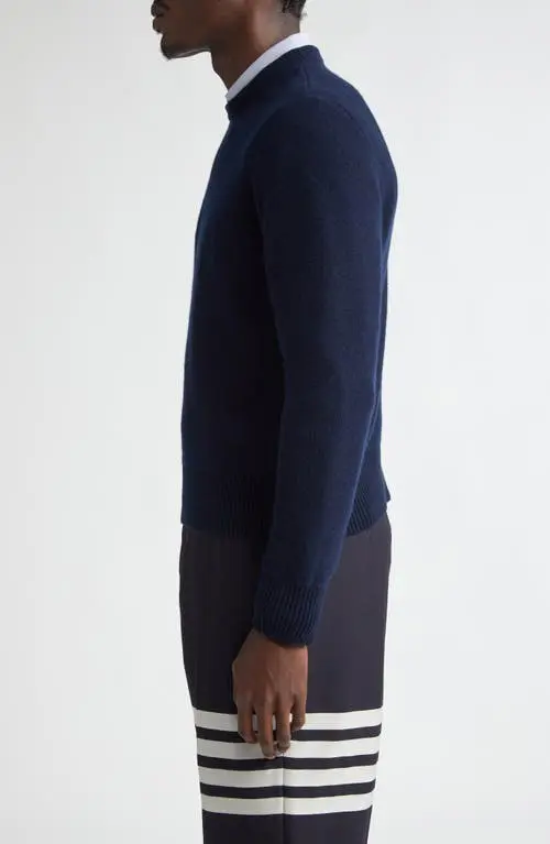 Thom Browne Washed Wool Piqué Sweater