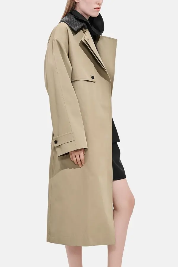Bottega Veneta Cotton Trench Coat