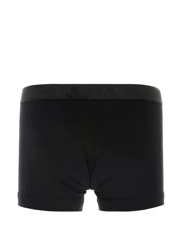 TOM FORD Logo-waistband Boxers - Black