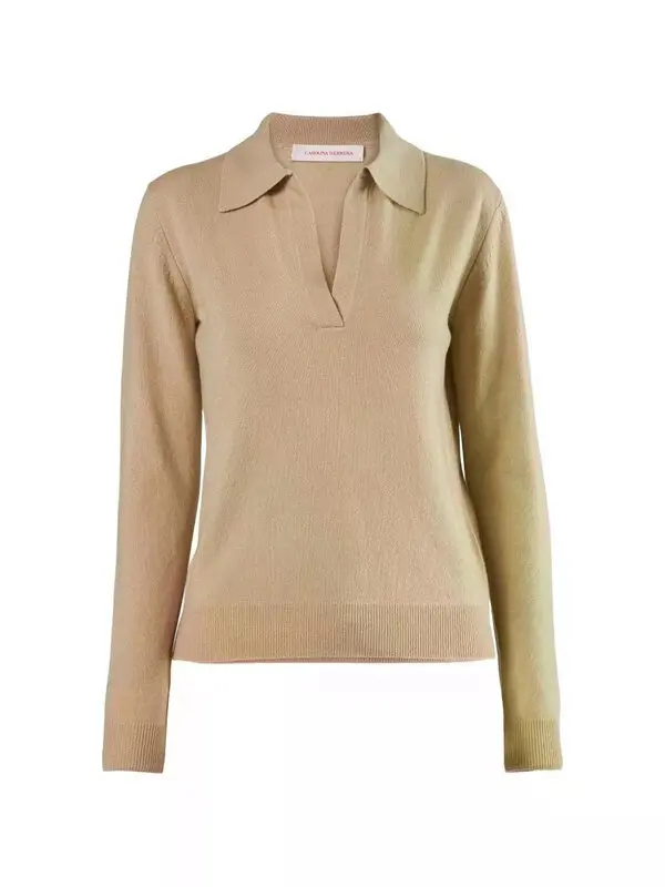 Carolina Herrera Polo-collar Sweater