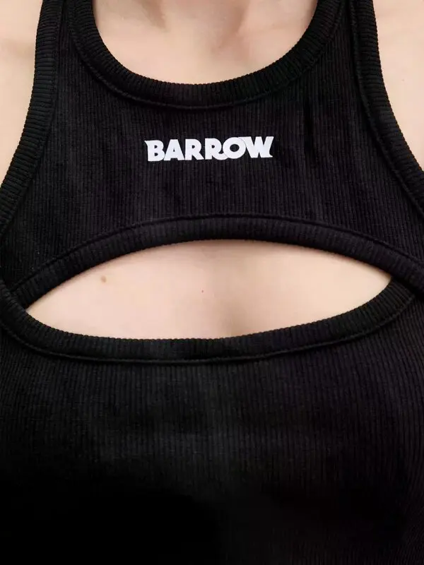 BARROW Cut-out Cropped Top