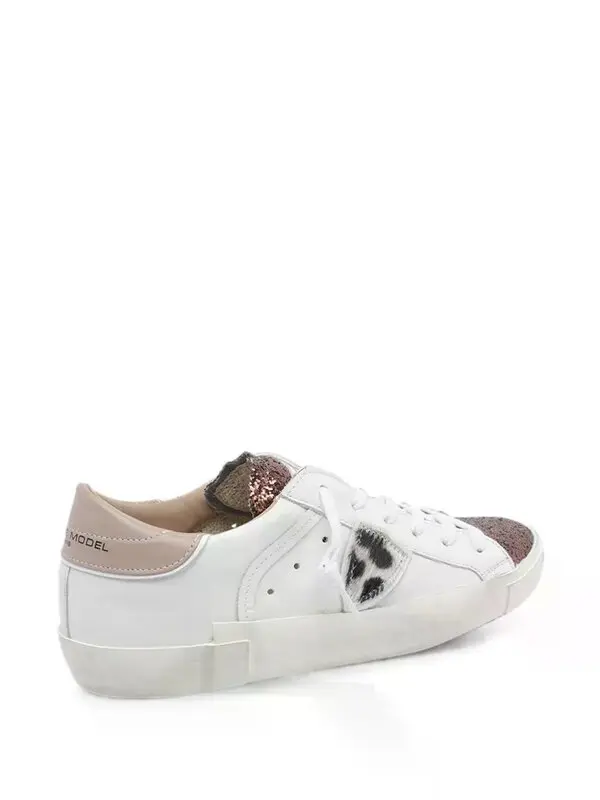 Philippe Model Prsx Glitter-panel Sneakers