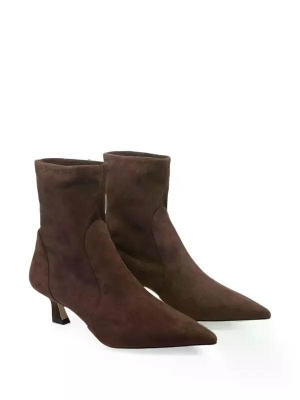 STUART WEITZMAN Vinnie Suede Ankle Boots