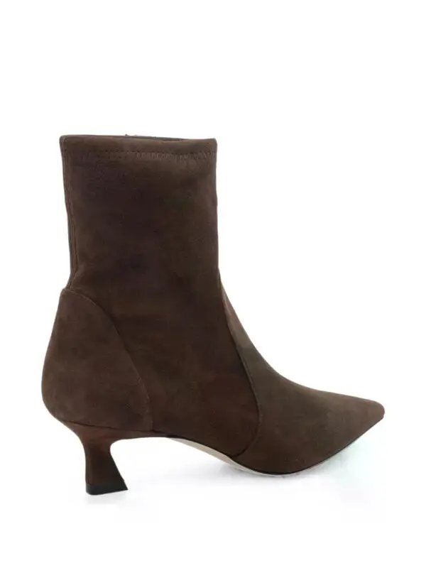 STUART WEITZMAN Vinnie Suede Ankle Boots