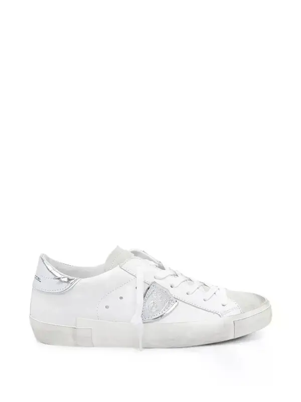 Philippe Model Prsx Leather Sneakers - White