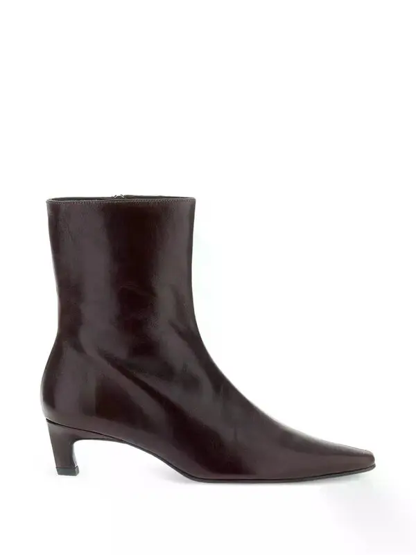 ALOHAS Ambar Rift Pointed-toe Ankle Boots - Brown