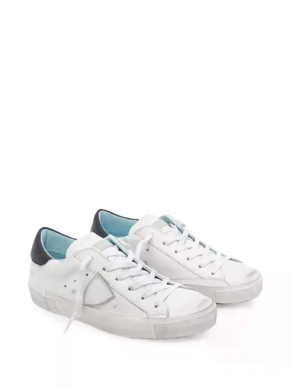 Philippe Model Prsx Low-top Leather Sneakers
