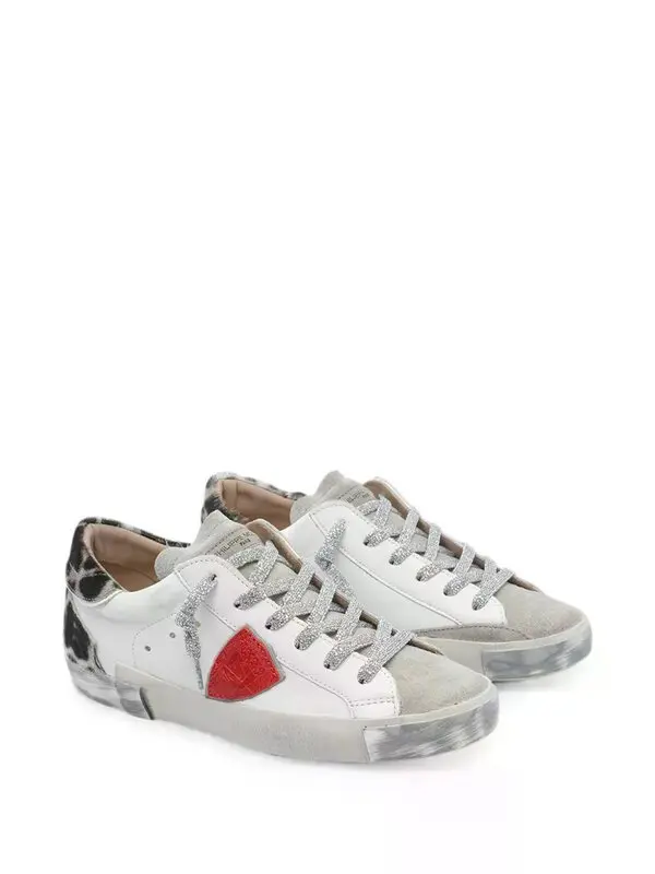 Philippe Model Prsx Leopard-print Sneakers