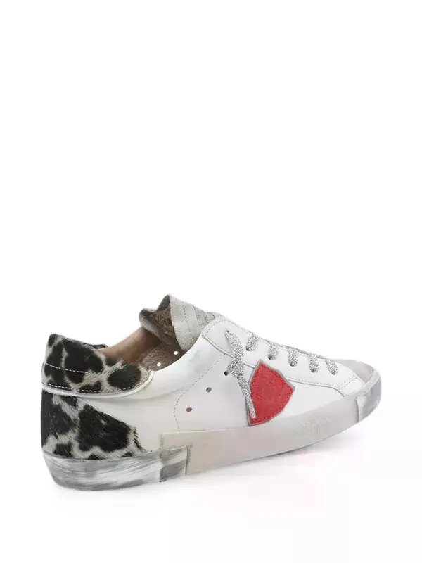 Philippe Model Prsx Leopard-print Sneakers