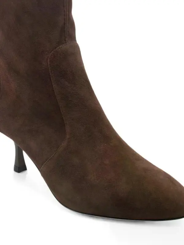 STUART WEITZMAN Madison Suede Ankle Boots