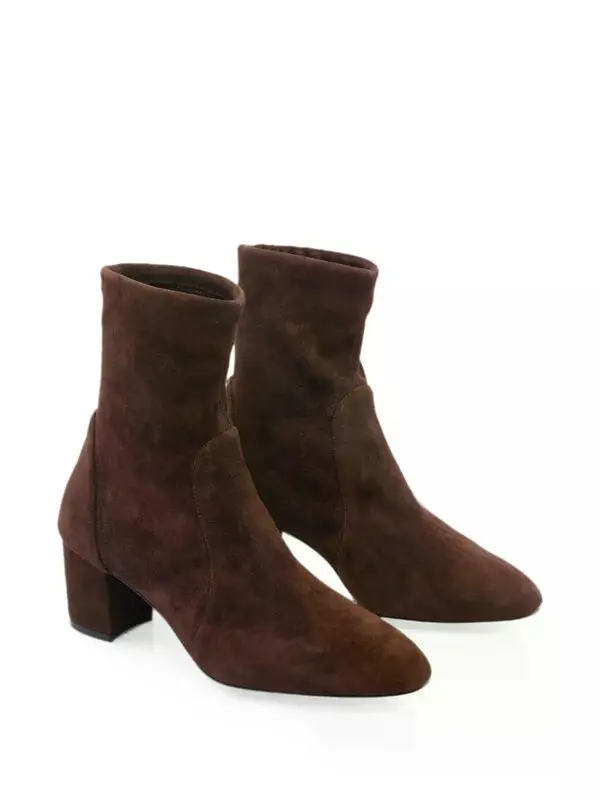 STUART WEITZMAN Yuliana Suede Ankle Boots