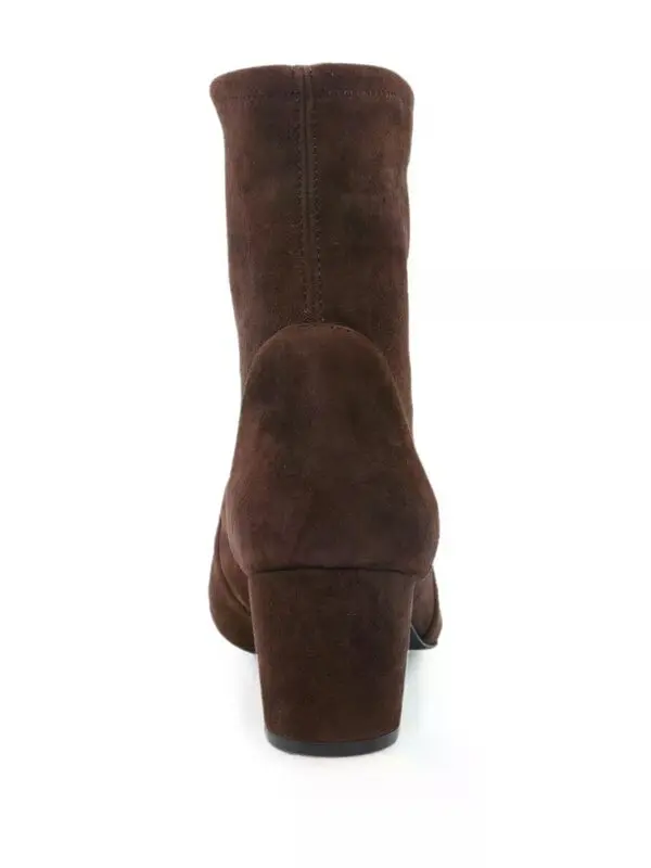 STUART WEITZMAN Yuliana Suede Ankle Boots